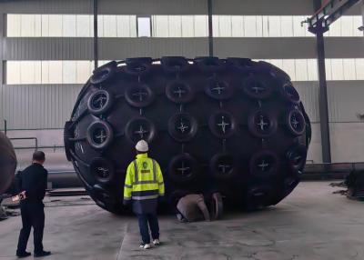 China Customized Size STS Marine Vessel Inflatable Rubber Fender for sale