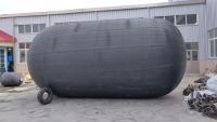 China Marine Floating Fender Yokohama Type Pneumatic Natural Rubber Black Fender for sale