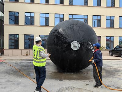 China ISO17357-2014 Marine Pneumatic Rubber Fender Durable Protective for sale