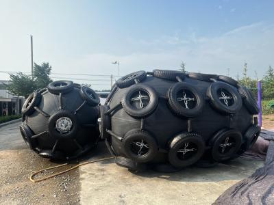 China Inflatable Dock Pneumatic Rubber Fender 50KPa / 80Kpa Inflation Pressure for sale