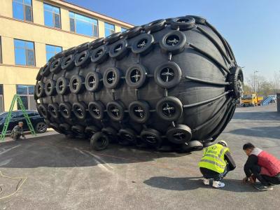 China Customized Pneumatic Rubber Fender Initial Internal Pressure 50Kpa for sale