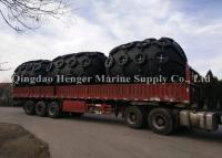 China Military Ports Wharfs Protective Pneumatic Marine Fender With Lower Mooring Forces for sale
