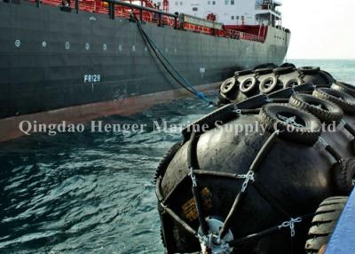 China High Pressure Foam Filled Fender , Marine Dock Bumpers Fenders With Lower Mooring Forces for sale