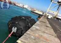China CCS Certification Wear Resistant Pneumatic Marine Fender With Rubber Tube for sale