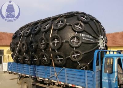 China Jetty Inflatable Marine Rubber Fender Anti - Explosion For Boat Mooring for sale