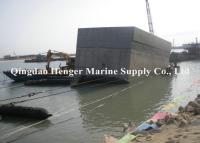 China Dia1.2mx10m Marine Rubber Airbag , Black Rubber Ship Launching Airbags for sale