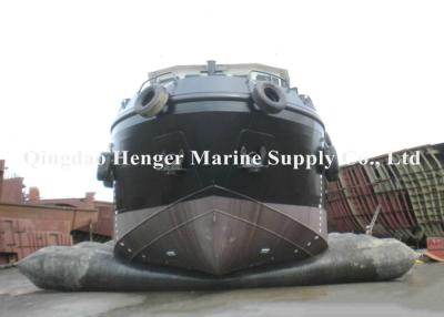 China Great Elasticity Boat Recovery Airbags , Dunnage Marine Salvage Bags for sale