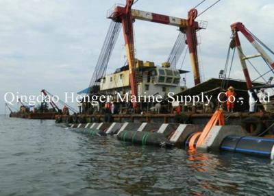 China Rubber Inflatable Heavy Lifting Ship Launching Airbags for sale