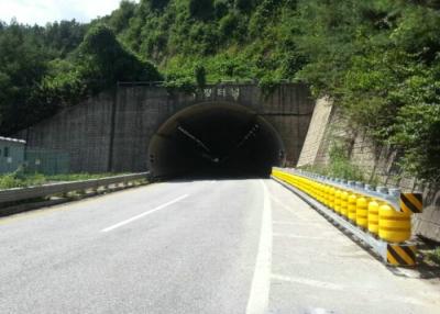 China Highway Traffic Safety Roller Barrier EVA Buckets Anti Collision Function for sale