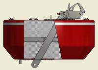 China Welding Intercepting Mooring Marine Navigation Buoys for sale