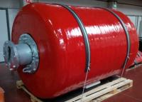 China 1500kg Nett Buoyancy Boat Mooring Buoy , Cylindrical Pendant Surplus Steel Buoys for sale