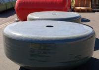 China EVA Polythene Cylindrical Marine Mooring Buoy With Customized Color for sale
