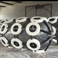China Yokohama Net-Type Floating Pneumatic Marine Rubber Fenders 50/80kpa Chain Tire Net Ship-to-Ship / Port ISO 17357 All Color for sale