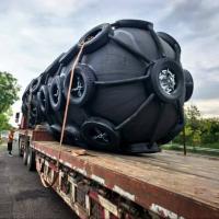China ISO17357 Pneumatic Rubber Fender for Marine Collision Protection for sale