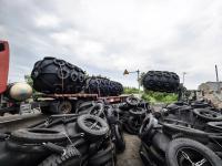 China Original Port Fenders with Inflation Pressure 50KPa for sale