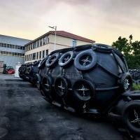 China Marine Rubber Boat Accessories Yokohama Pneumatic Rubber Fenders for sale