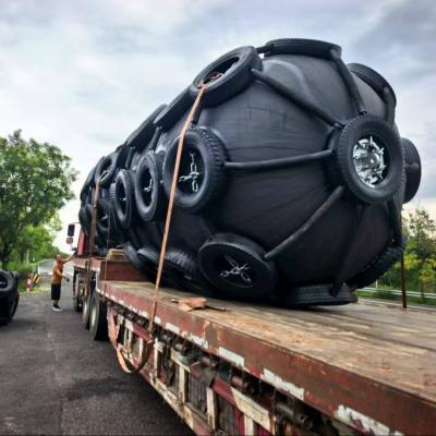 China Diameter 0.4M 4.5M Marine Ship Rubber Airbag DNV Durable Safety Equipment For Ship Launching And Docking Operations for sale