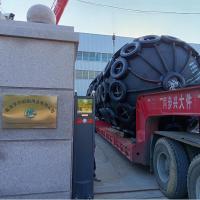 China Customized ISO17357 Standard Pneumatic Rubber Fender with 50kpa & 80kpa Pressure Options for sale
