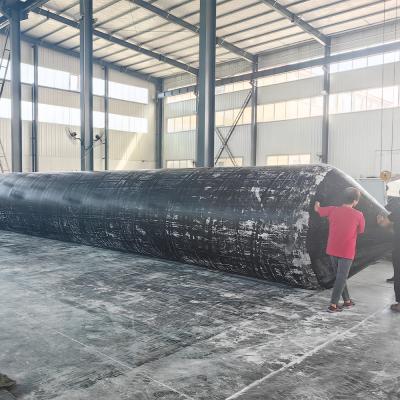 China Durable Marine Rubber Airbag in Black Length 4-24m BV/CCS/ABS Certified for sale