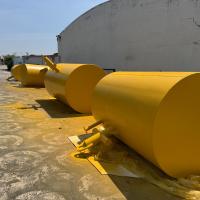 China Large-Diameter Steel Floating Mooring Buoy for Marine Offshore Applications for sale