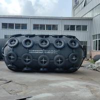 China ISO17357 Standard High Performance Pneumatic Rubber Fender With 50Kpa And 80Kpa Inner Pressure For Marine Mooring for sale