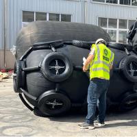 China CCS/BV/LR/DNV Certified High-Quality Black Pneumatic Rubber Fender for STS/STD Applications for sale