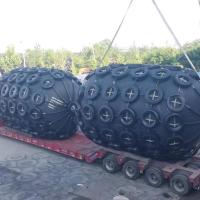 China Black Marine Ship Pneumatic Rubber Fender Length 1 To 12 Meters For Dock Protection Vessel Safety for sale