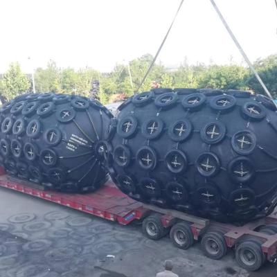 China Black Marine Ship Pneumatic Rubber Fender Length 1 To 12 Meters For Dock Protection Vessel Safety for sale