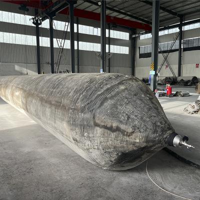 China Robust Marine Rubber Airbag with 0.8-3 M Diameter and 4-25 M Length for Ship Launching and Salvaging for sale