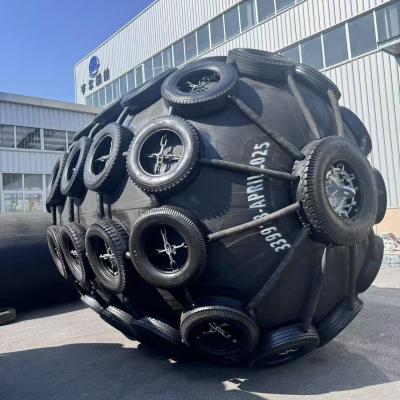 China ISO17357 Certified Pneumatic Rubber Fender with Custom Sizes and 50kpa & 80kpa Pressure Options for sale