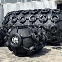 China Heavy Duty Marine Pneumatic Rubber Fender Designed for Vessel Impact Absorption and Harbor Berthing Safety Applications for sale