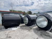 China Cylindrical Foam Filled Fender with Hot Galvanized Chians DIA 0.5m-4.5m for sale