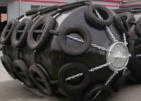 China EVA Material Foam Filled Boat Fenders With Chain Tyre Net STS STD Operation for sale