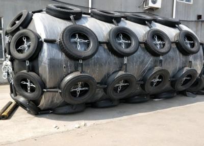 China 4000MM 1110KN Polyurethane EVA Foam Filled Marine Fender for sale
