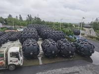 China Marine Surface Buoyancy Steel Mooring Buoy With Quick Release Hook Shackle for sale