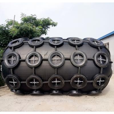 China Multiple Tires 50kPa Boat Pneumatic Rubber Fender for sale