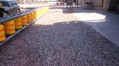 China Anti shock Rotating Height 510mm Highway Roller Barrier for sale