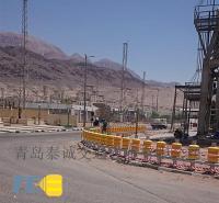 China Height 510mm Road Cross Anti Shock Highway Roller Barrier for sale