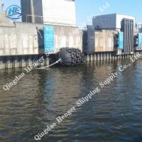 China 6600m Length Pneumatic Rubber Fender Navy Grey Color With 24 Months Warranty for sale