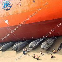 China Inflatable Marine Rubber Airbag Marine Salvage Air Lift Bags Black Color for sale