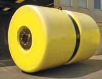 China 2000mm Foam Filled Anchor Pendant Marine Mooring Buoy for sale