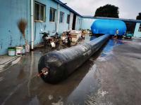 China Inflatable D15*L20 Marine Rubber Airbag Caisson Lifting Heavy Duty Rubber Balloons for sale