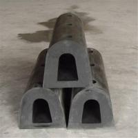 China H200 * L800 Marine Rubber Fender D Type Fender For Ship 2 Years Warranty for sale