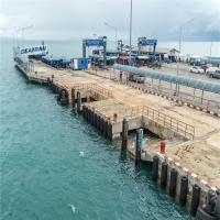 China H200 * L800 Marine Rubber Fender D Type Fender For Ship 2 Years Warranty for sale
