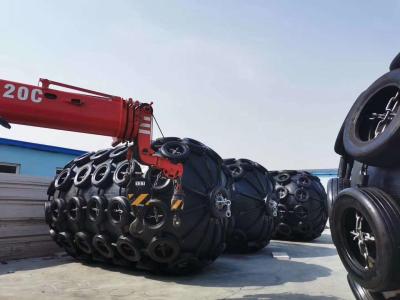 China 3.3m*6.5m STD Ship Pneumatic Marine Fender Usd For Protection for sale