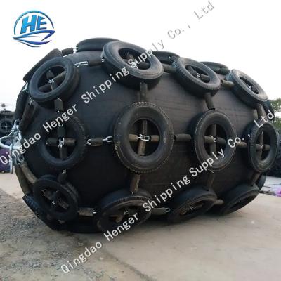 China 9m 50kPa Marine Inflatable Pneumatic Rubber Fender for sale