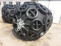 China 80 Kpa Yokohama Dock Rubber Fender With EVA Foam Filled for sale