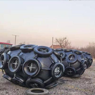 China Customized Pneumatic Rubber Fender with 0.3-4.8 M Available Sizes and 50kpa & 80kpa Pressure for Ship Fender Applications for sale