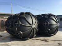 China 50Kpa Pneumatic Rubber Fender With Tire Sheath Type Ship Berthing And Mooring for sale