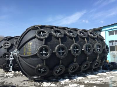 China 50KPA/80KPA Pneumatic Marine Fender ISO17357 Yokohama Floating Fenders for sale